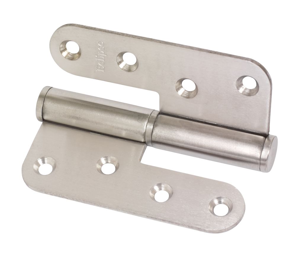 Eclipse Satin Stainless Steel Lift-Off Hinges RH 102mm x 89mm 2 Pack ...