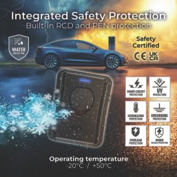 Masterplug 1 Port 7.4kW Mode 3 Type 2 Socket Smart Electric Vehicle ...