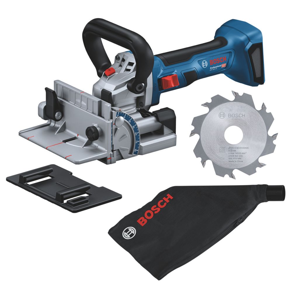 Bosch 0601620100 18V Li-Ion AMPShare Brushless Cordless Biscuit Joiner ...