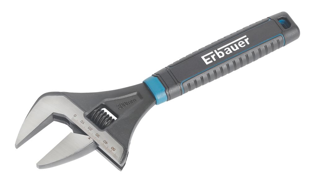 Erbauer Adjustable Wrench 12" - Screwfix