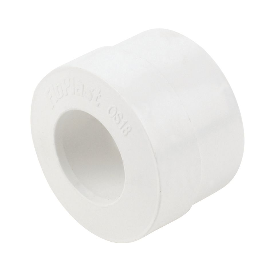 FloPlast Overflow Waste Reducer White 21.5-40mm - Screwfix