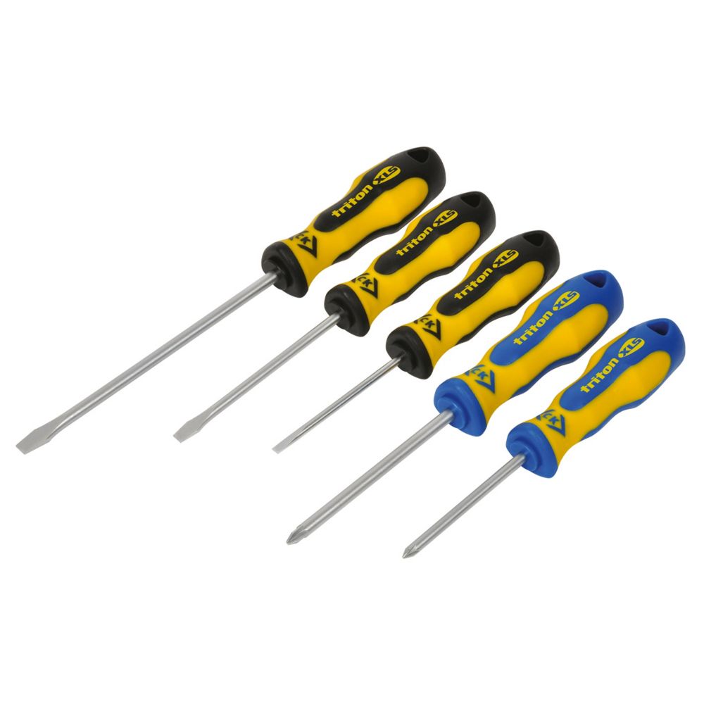 C.K Triton XLS Mixed Screwdriver Set 5 Pieces - Screwfix