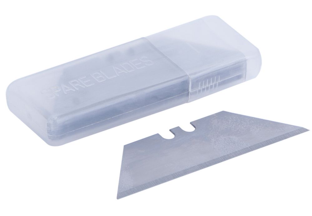Essentials Straight Utility Knife Blades 10 Pack - Screwfix