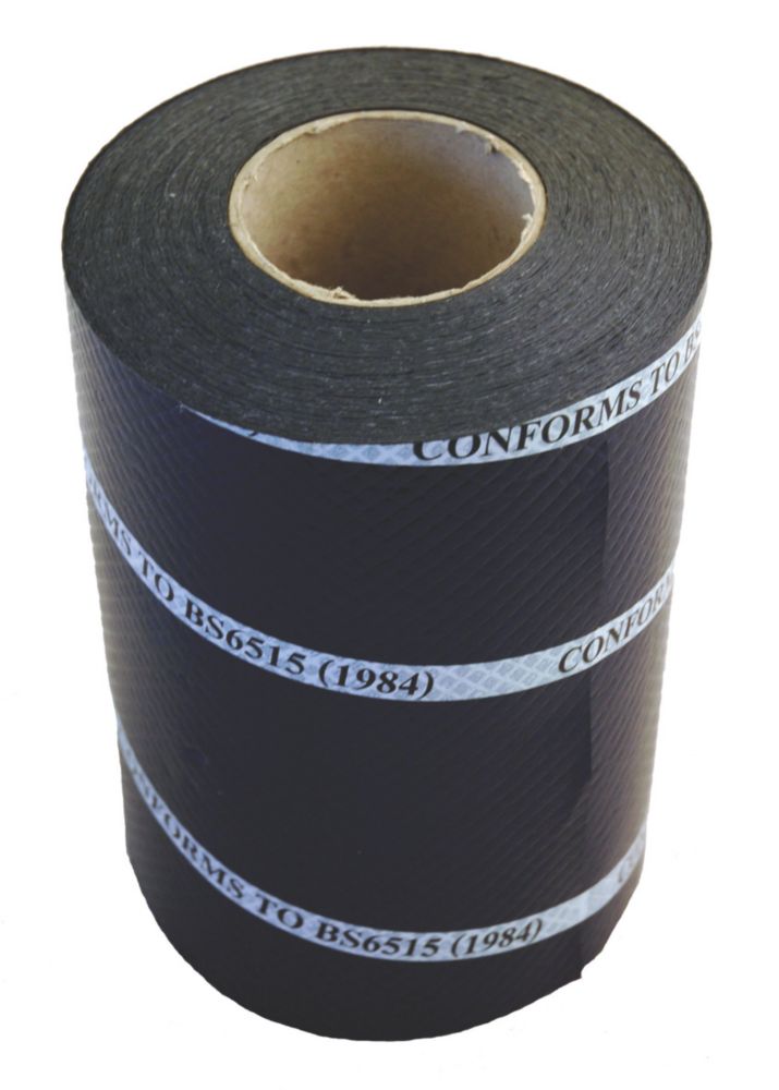 Damplas Damp Proof Course Black 30m x 300mm - Screwfix