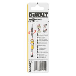DEWALT Hex Shank Wood Pilot Drill Bit & Countersink x with - Screwfix