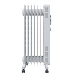 Blyss NY1507-24M 1500W Electric Portable Oil-Filled Radiator White ...