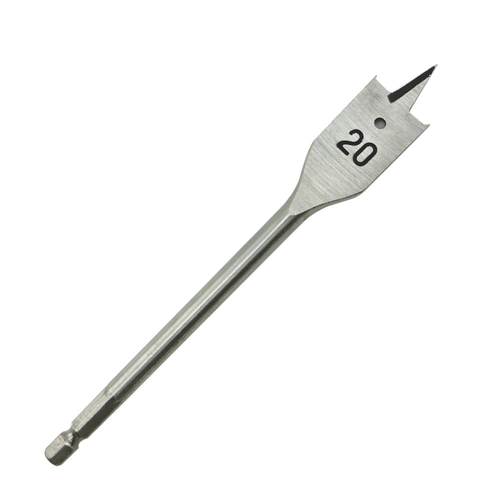 Hex Shank Flat Wood Flat Wood Bit x - Screwfix