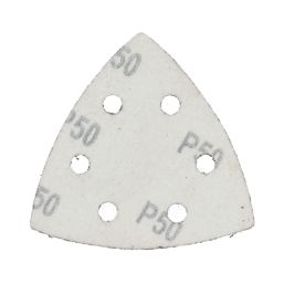 Flexovit Delta A203F 60 Grit 6-Hole Punched Multi-Material Sanding ...