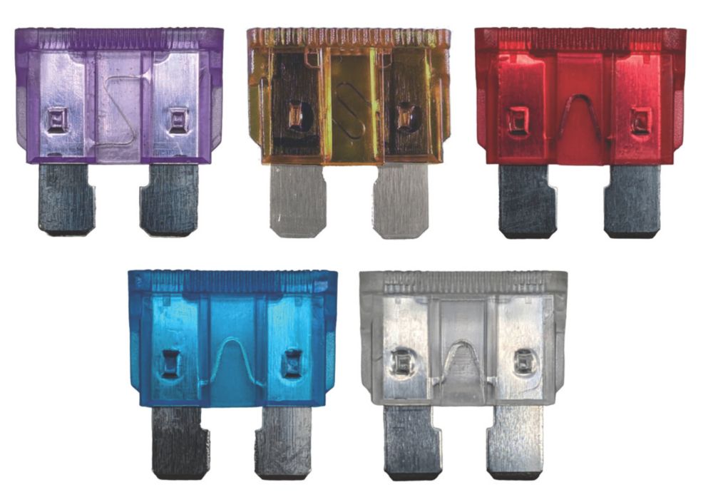 Pearl Consumables Assorted Standard Blade Auto Fuses 3-25A 20 Pieces ...