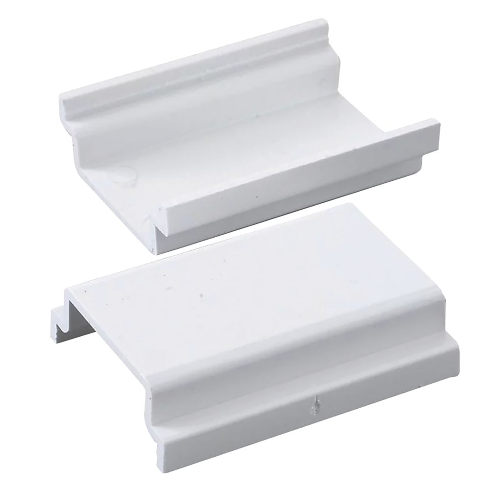 Deta TTE Trunking Couplers 38mm x 16mm 2 Pack - Screwfix