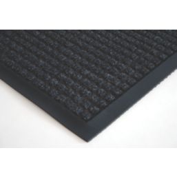 COBA Super Dry Entrance Mat Black 1500mm x 850mm x 7mm - Screwfix