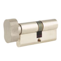 Union 6-Pin Thumbturn Euro Cylinder Lock 40-40 (80mm) Satin Nickel ...