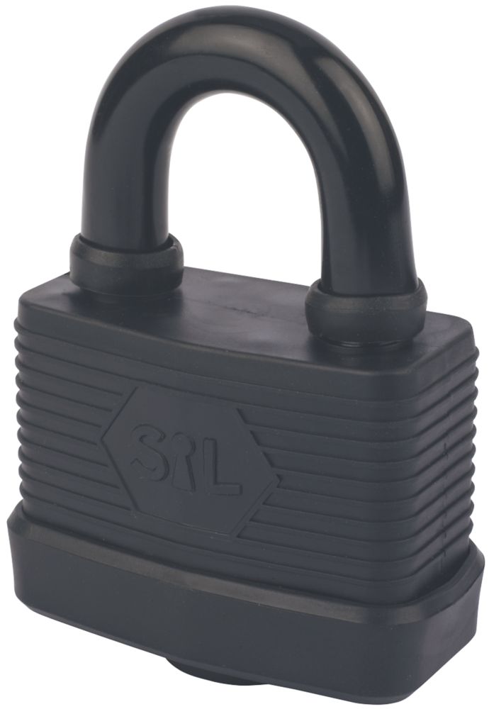 Smith & Locke Laminated Steel Water-Resistant Padlock 72mm - Screwfix