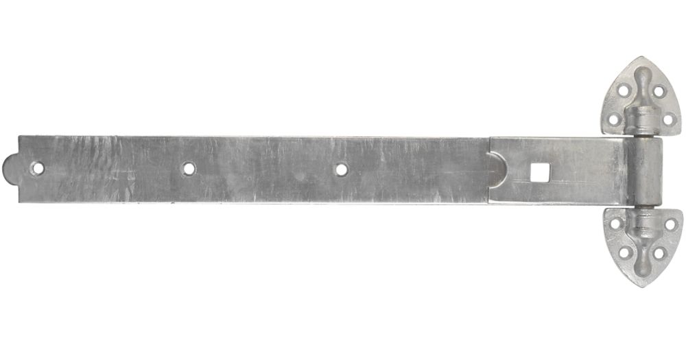 Smith Locke Self Colour Straight Heavy Duty Reversible Gate Hinges 195mm x 520mm x 60mm 2 Pack