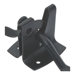 Smith & Locke Auto Gate Latch Black 50mm - Screwfix