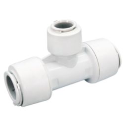 FloPlast FloFit+ Plastic Push-Fit Reducing Tee 28mm x 28mm x 22mm ...