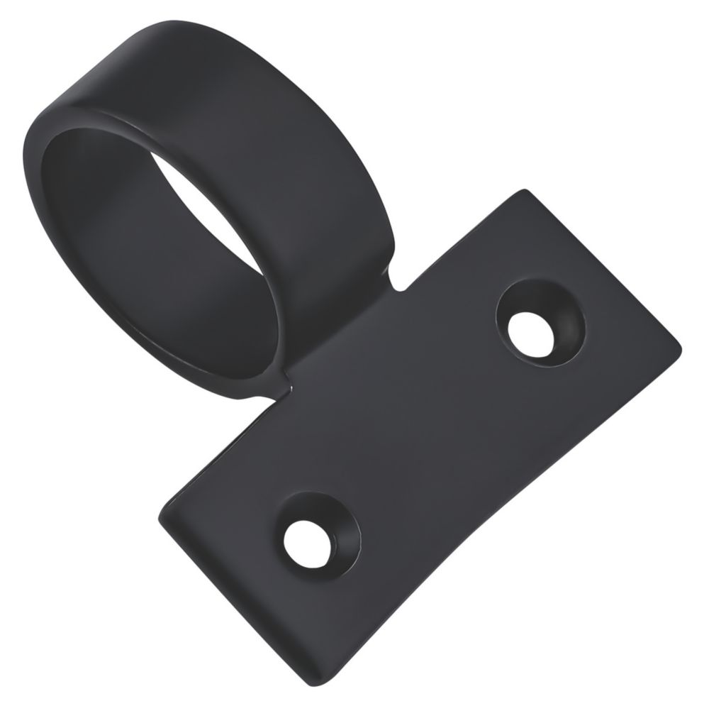 Smith & Locke Sash Window Ring Pull Matt Black 42mm x 45mm - Screwfix