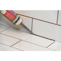 Mapei Mapesil AC 144 Solvent-Free Silicone Chocolate 310ml - Screwfix