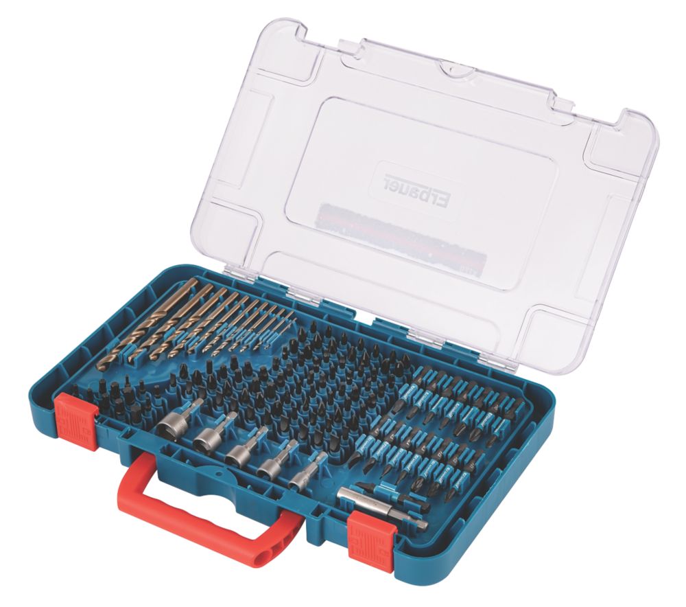 Erbauer Metal Power Tool Accessories Set 120 Pieces - Screwfix