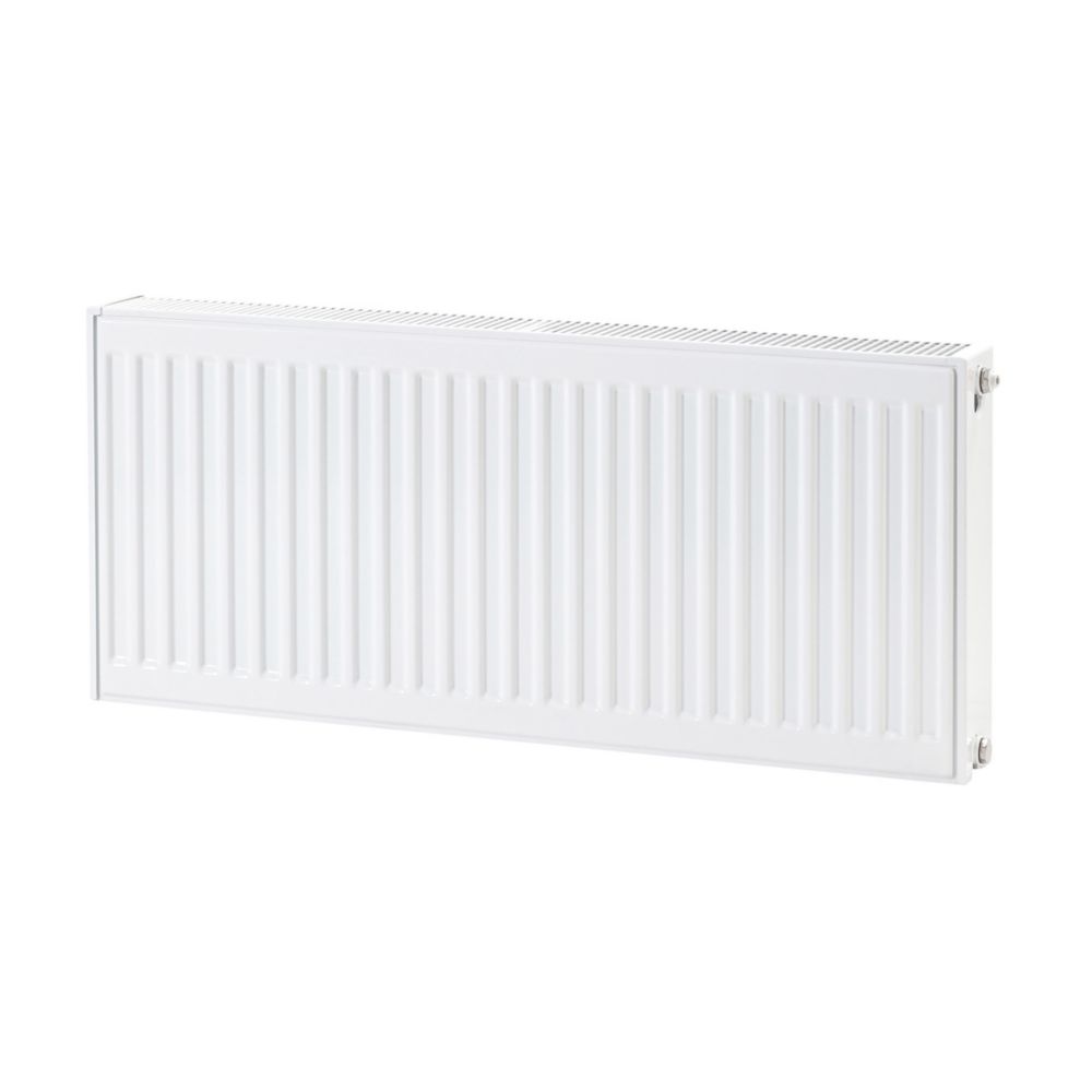 Flomasta 400mm x 1000mm 4155BTU White Type 22 Convector Radiator - Screwfix