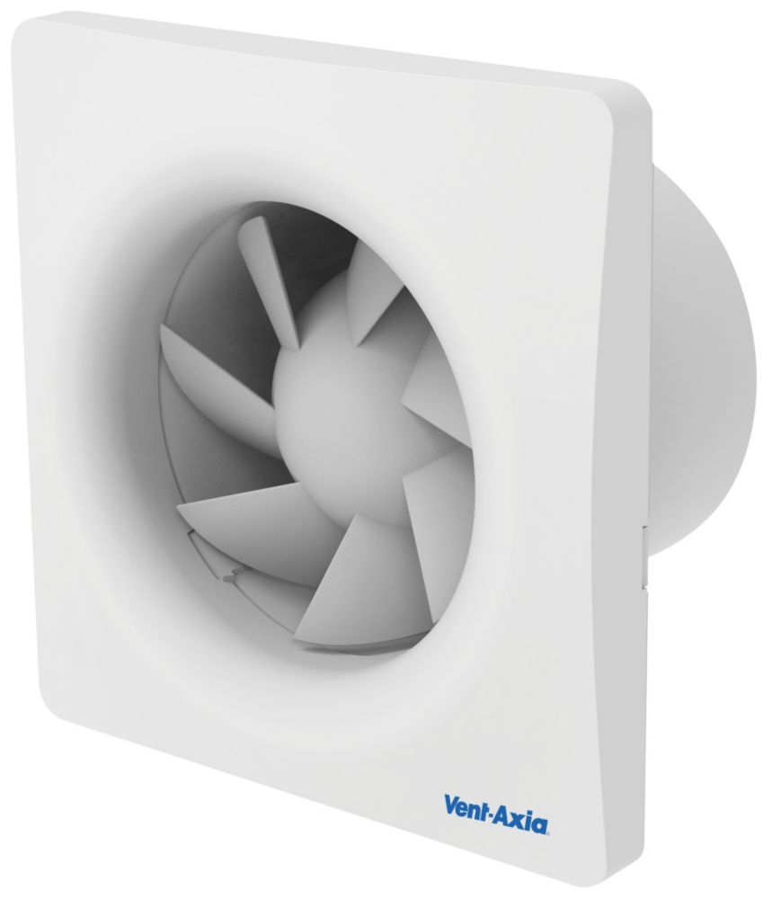 Vent-Axia 495697 100mm Axial Bathroom Extractor Fan White 240V ...