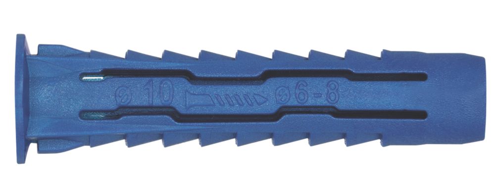 Rawlplug Rawl-4-All Wall Plugs 8mm x 40mm 100 Pack - Screwfix