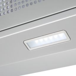 Essentials Cooker Hood 590mm Stainless Steel - Screwfix