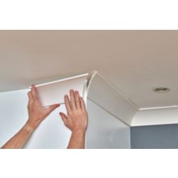 Supercove External Corner Set 127mm x 290mm 4 Pack - Screwfix