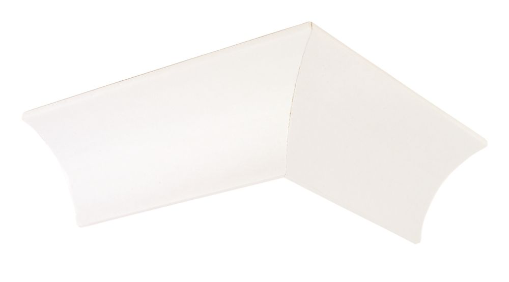 Supercove External Corner Set 127mm x 0.29m 2 Pack | Coving | Screwfix.ie
