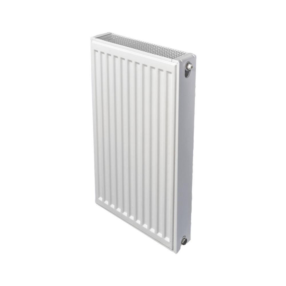 Stelrad 700mm x 400mm 2576BTU White Type 22 Convector Radiator - Screwfix