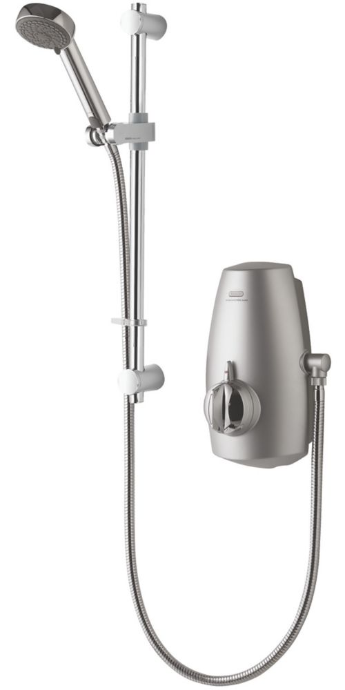 Aqualisa Aquastream Gravity-Pumped Chrome Thermostatic Power Shower ...