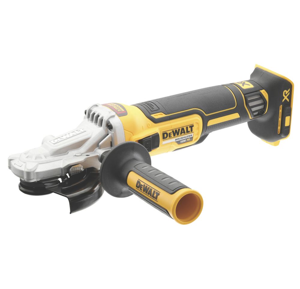 DEWALT DCG405FN-XJ 18V Li-Ion XR 5" Brushless Cordless Angle Grinder ...