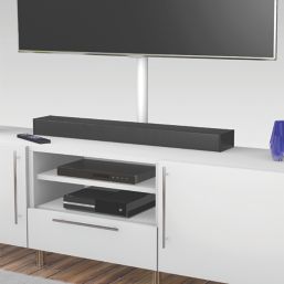 D-Line PVC White TV Trunking 50mm x 25mm x 1.5m 2 Pack - Screwfix