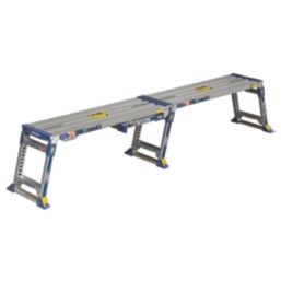 Werner Aluminium 760mm x 1.17m Folding Work Platform - Screwfix