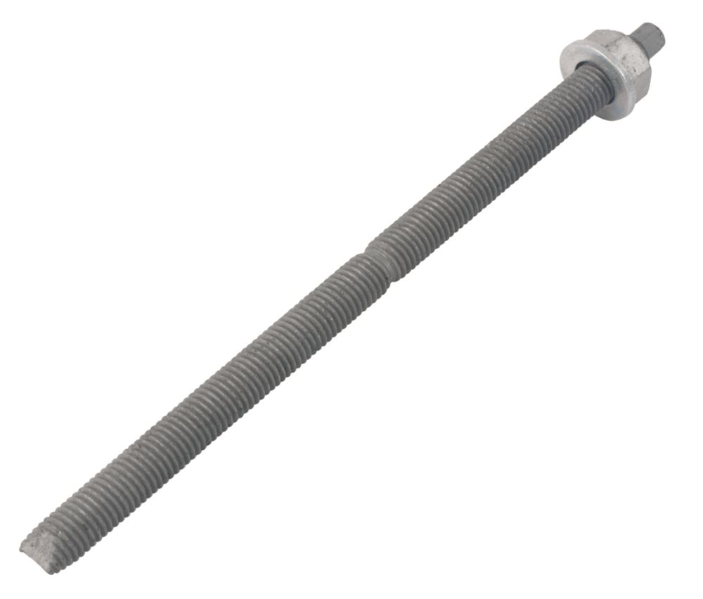 Rawlplug Steel Threaded Rods M12 x 220mm 10 Pack - Screwfix