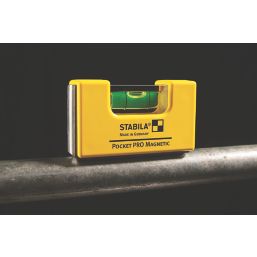 Stabila Pocket Spirit Level 2 1/2" (65mm) - Screwfix