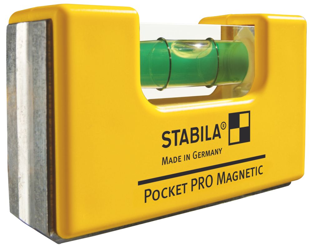 Stabila Pocket Spirit Level 2 1/2" (65mm) - Screwfix