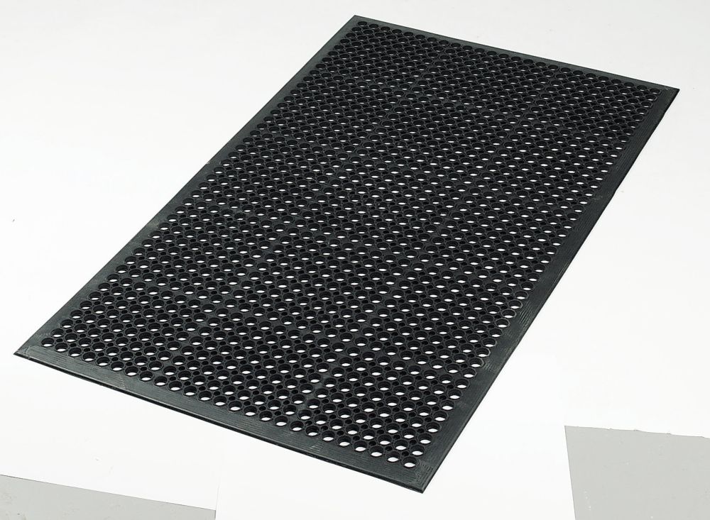 COBA Europe Safety Work Floor Mat Black 1500 x 900mm | Matting ...