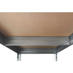 Essentials 5-Tier Metal Garage Shelving Unit 900mm x 600mm x 1800mm ...