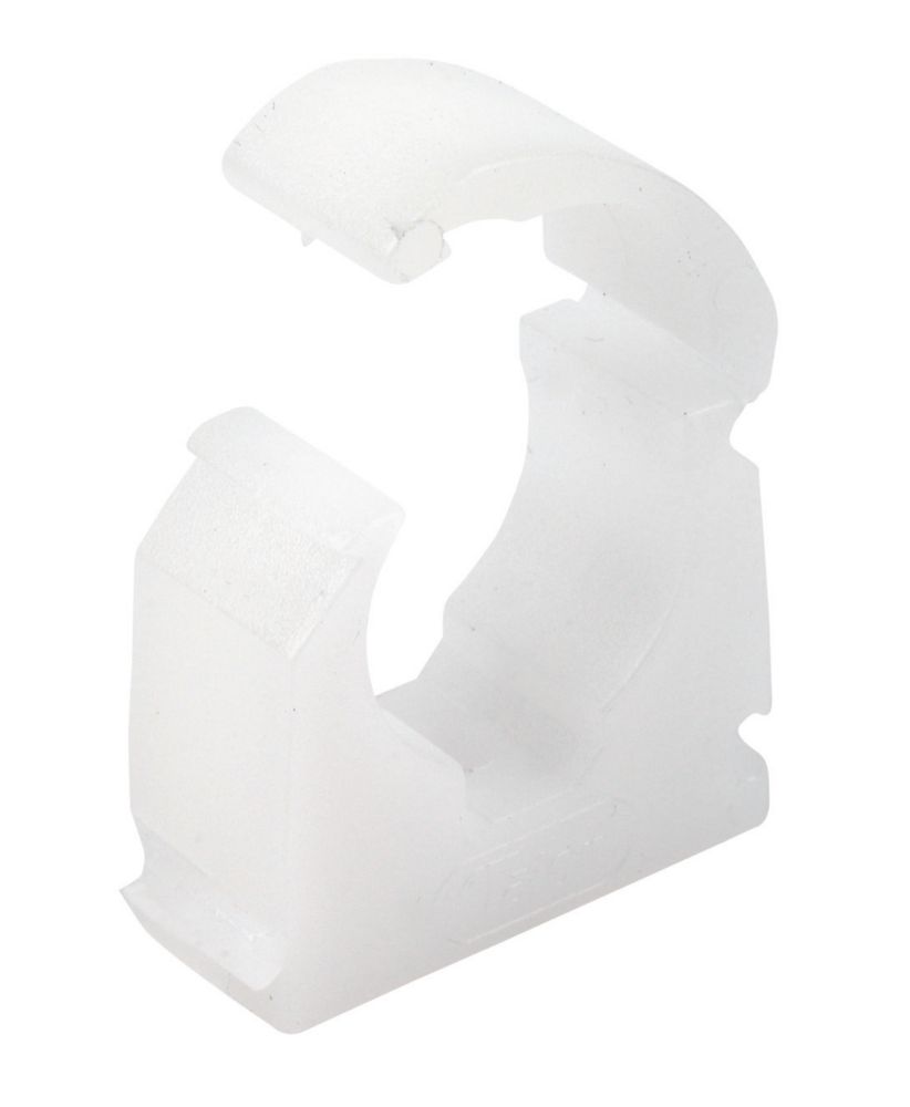 Talon 22mm Hinge Clips White 20 Pack - Screwfix