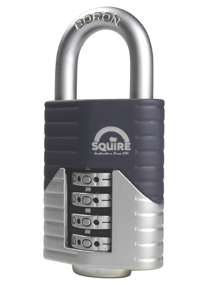 Squire Vulcan Weatherproof Combination High Security Padlock Blue ...
