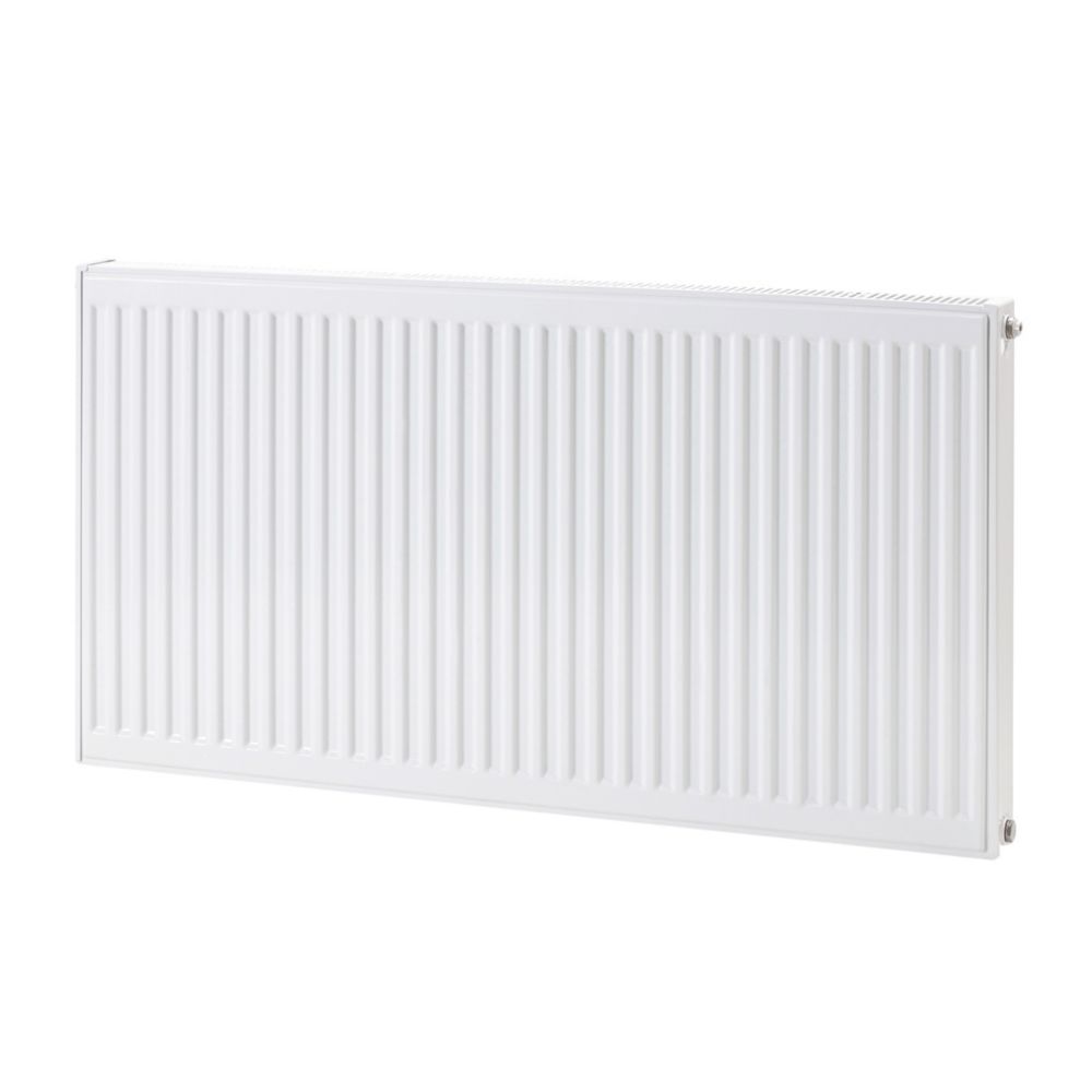 Flomasta 600mm x 1200mm 3893BTU White Type 11 Convector Radiator - Screwfix