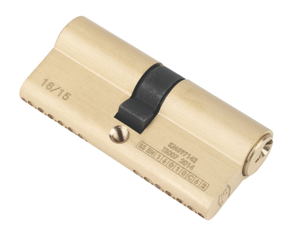 Smith & Locke Fire Rated 1 Star Double 1* 6-Pin Euro Cylinder Lock 35 ...