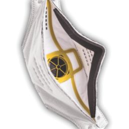 JSP SpringFit Disposable Tri-Fold Flat Mask P2 - Screwfix