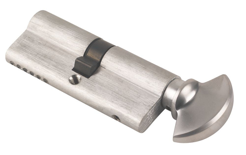 ERA 6-Pin Euro Cylinder Thumbturn 40-40 (80mm) Satin Nickel | Cylinder ...