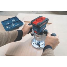 Bosch GKF 18V-8 18V Li-Ion AMPShare 6mm & 8mm Brushless Cordless Palm ...