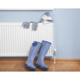 Hive TRV003 White Smart Thermostatic Radiator Head 5 Pack - Screwfix