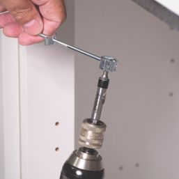 Trend Worktop Connectors 100mm 3 Pack - Screwfix