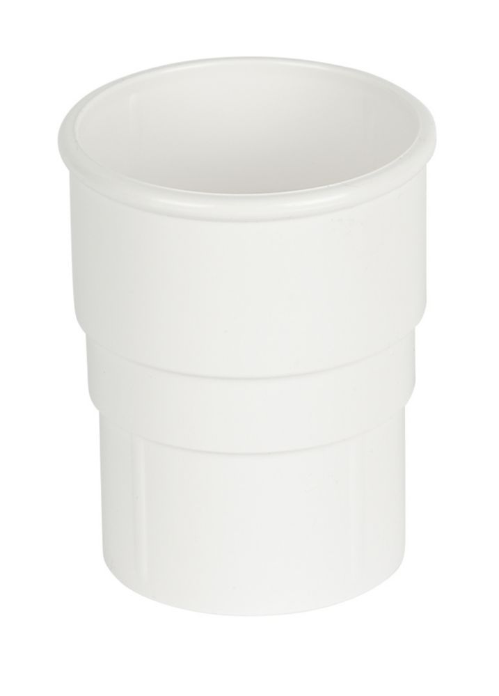 FloPlast Round Socket White 68mm - Screwfix