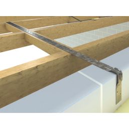 Simpson Strong-Tie Heavy Restraint Bend Straps 900mm 10 Pack - Screwfix